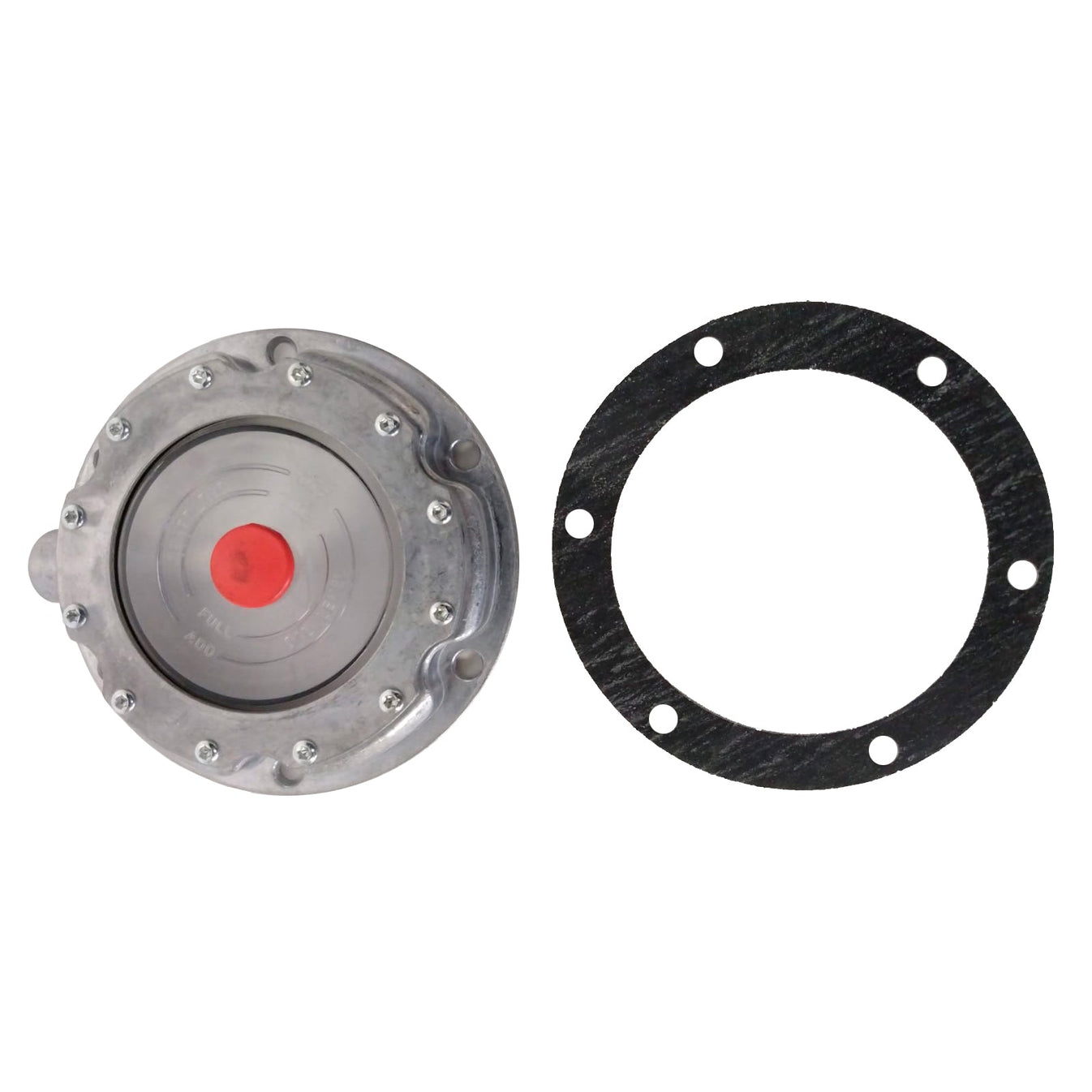 Fortpro Aluminum Steer Axle Hub Cap w/ 6 Holes and Gasket Replacement ...
