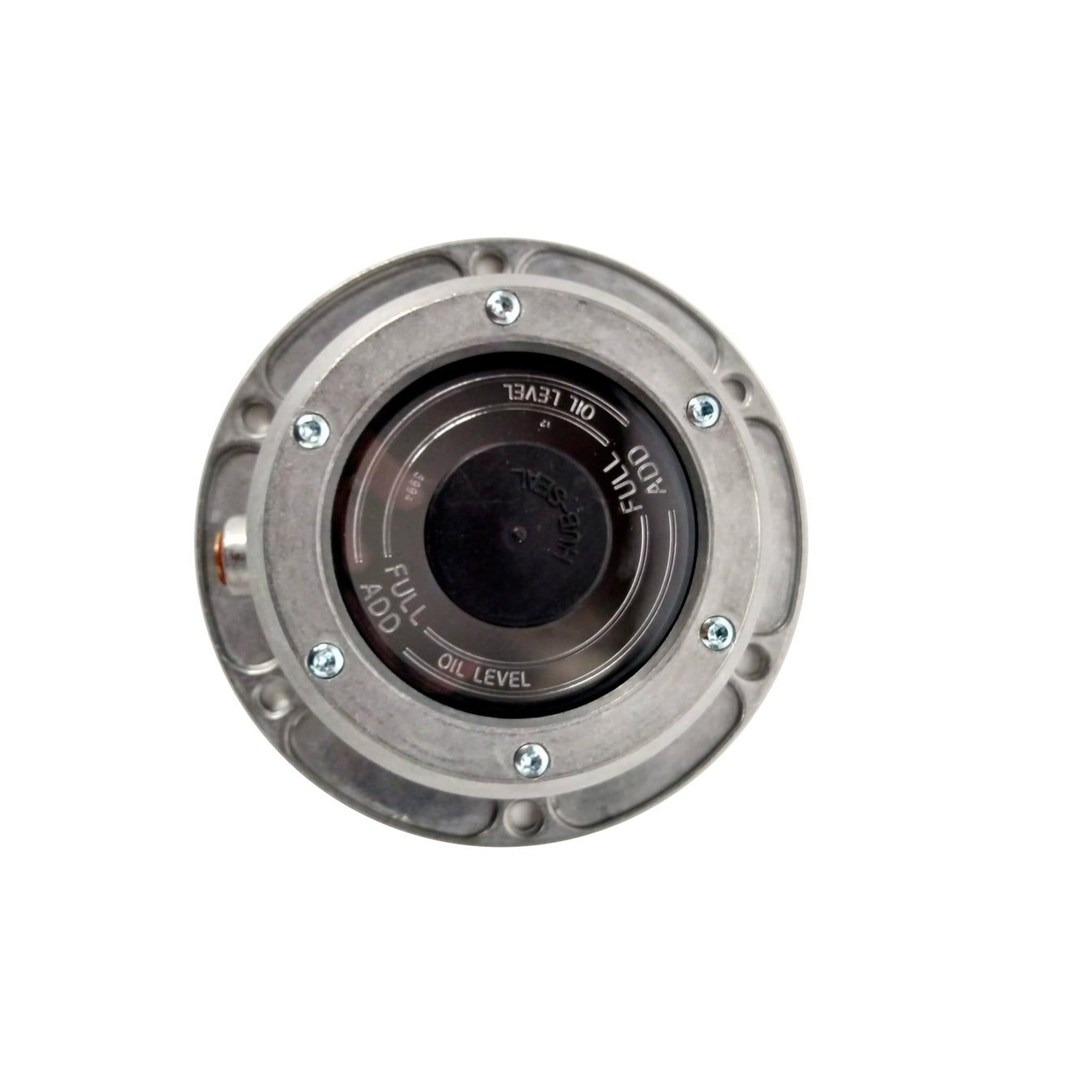 Fortpro Aluminum Trailer Axle Hub Cap w/ 6 Holes, Gasket and Side Pipe ...