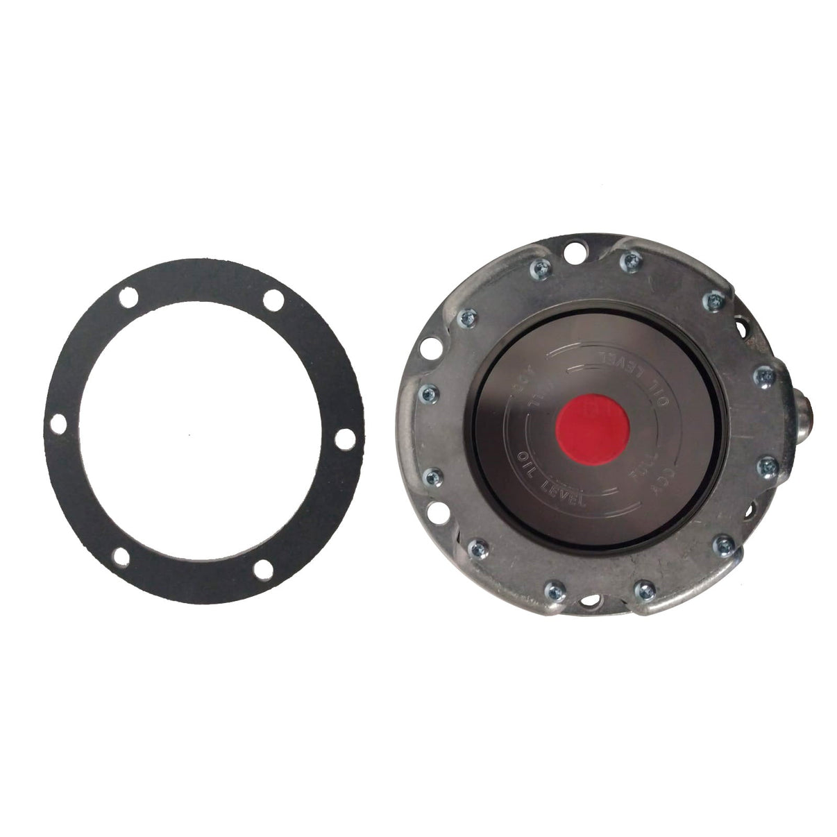 Fortpro Aluminum Steer Axle Hub Cap w/ 6 Holes and Gasket Replacement ...